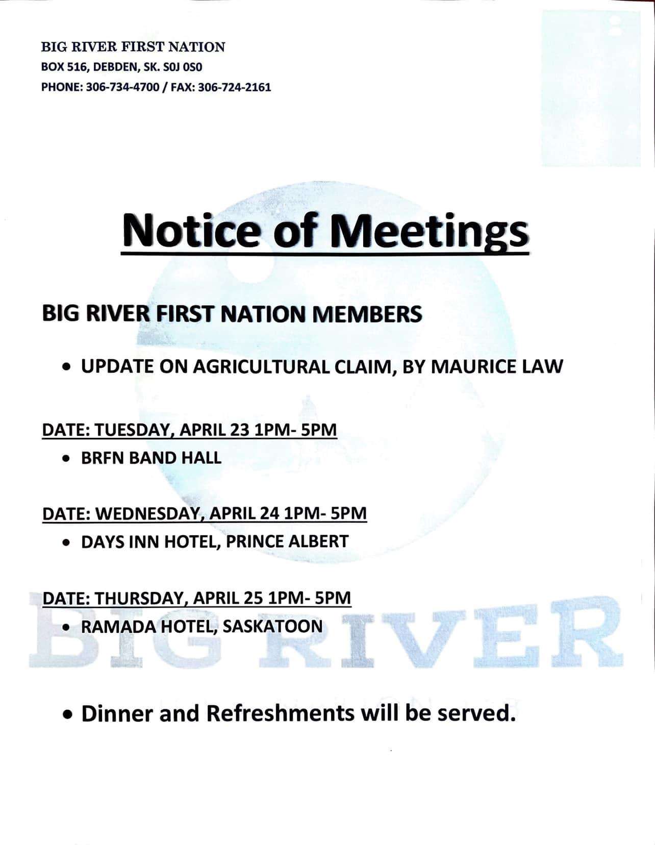 Big River First Nation | Community Website