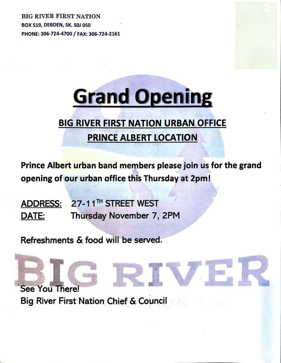 Big River First Nation | Community Website