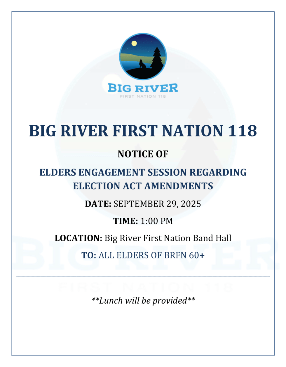 Big River First Nation | Community Website